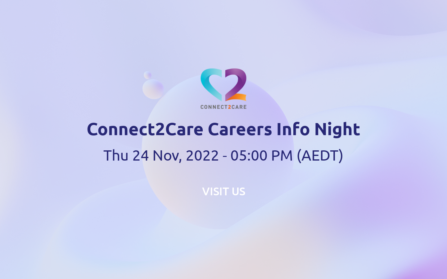 Connect2Care Careers Info Night